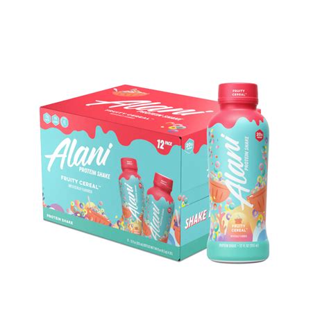 Fruity Cereal Fit Shake Suncoast Beverage Sales