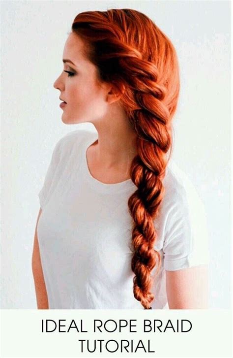 Rope Braid Hairstyle Tutorial At Darrell Tackitt Blog