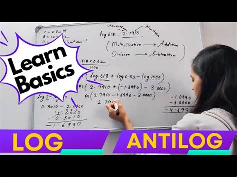 How To Calculate Log And ANTILOG For Chemistry Numericals Tricks And Trips For Th Board Exam