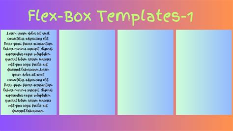 Flex Box Layouts Equal Size Column Layout Pattern YouTube