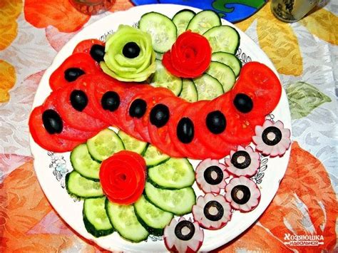 овощная нарезка | Vegetable slice, Cucumber tomato, Vegetables