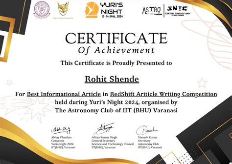 rohit shende on linkedin astronomy exoplanets sciencewriting