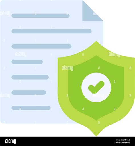 secure document icon vector image suitable for mobile apps web apps