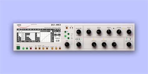 Weiss Ds1 Mk3 Upgrade From Weiss Mm 1 Plugin Boutique