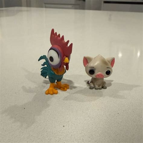 Toys Moana Pua And Hei Hei Figurine Set Poshmark