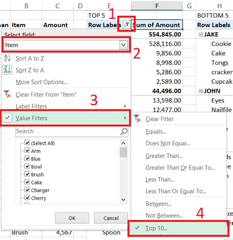 Excel Formula To Pull Top 5 Stack Overflow