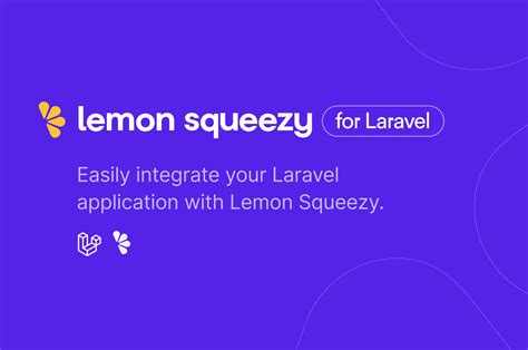 Lemon Squeezy For Laravel Integrate Saas Payment Platform Lemon