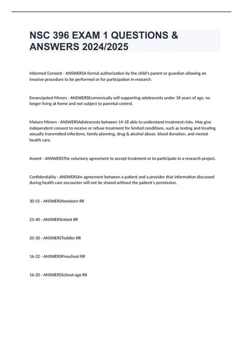 NSC EXAM QUESTIONS ANSWERS NSC Stuvia US