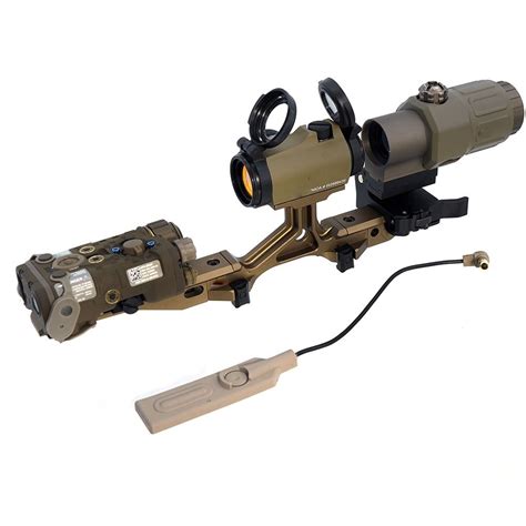 Iseg Ngal Laser Vcsel And G33 Magnifier And T2rds Red Dot Sight And Omm Micro
