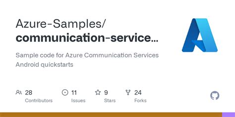 github azure samples communication services android quickstarts