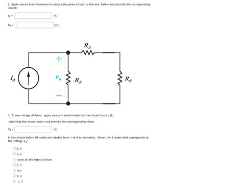 Solved Apply Source Transformation To Reduce The Given