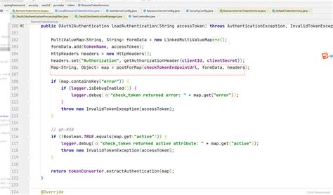 五springcloudsecurityoauth2 自定义resourceservertokenservices优化oauth2性能 Csdn博客 五springcloudsecurityoauth2 自定义resourceservertokenservices优化oauth2性能 Csdn博客