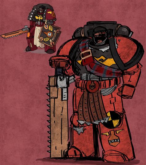 Demoman Tf2 Space Marine Adeptus Astartes Wh Crossover