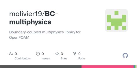 Github Molivier Bc Multiphysics Boundary Coupled Multiphysics Library For Openfoam