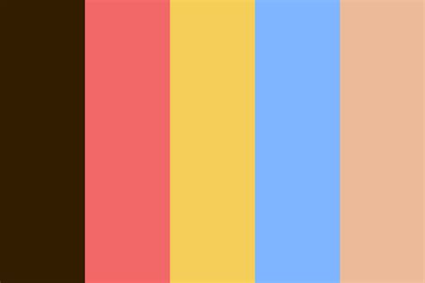 Steven Universe Day Color Palette