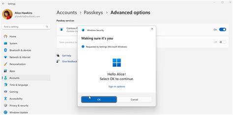 supporto per il passkey manager plug in windows apps microsoft learn