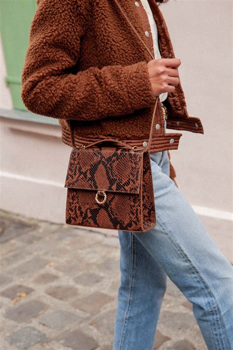 JosÉphine Python Bag Fauvette Paris