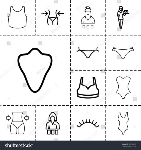 Sexy Icons Set 13 Editable Outline Stock Vector Royalty Free 789365050 Shutterstock