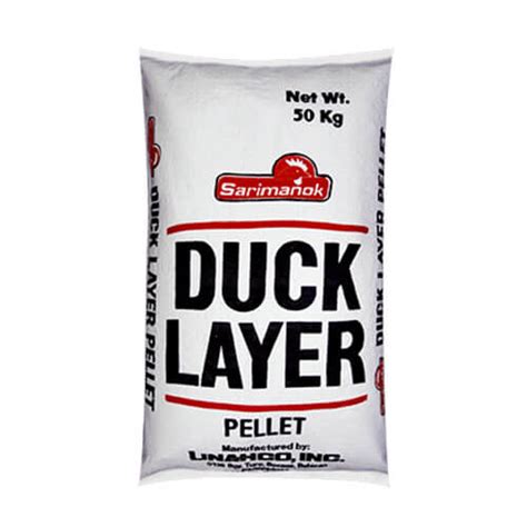 Sarimanok Duck Layer Feed Pellets Unahco