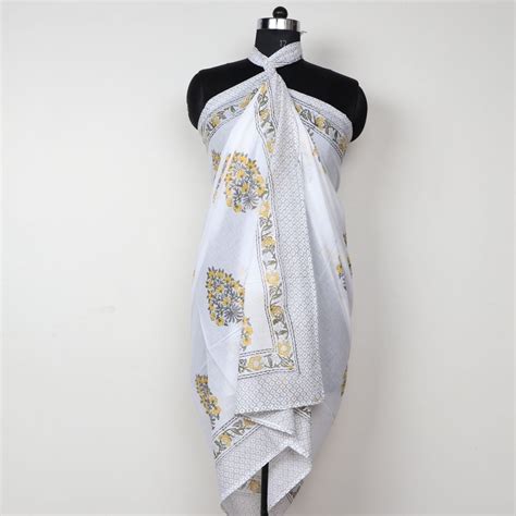 Block Printed Cotton Scarf At ₹ 180piece In Jaipur Id 2856858557673