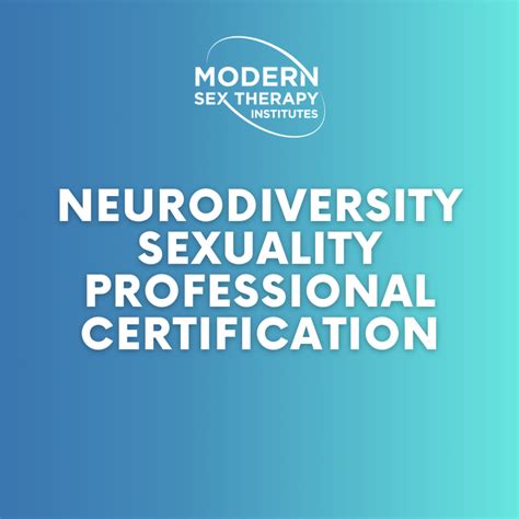 Sex Therapy Certification Modern Sex Therapy Institutes