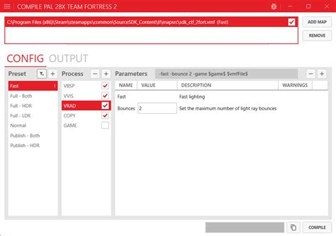Github Ruaraicompilepal A Tool To Assist In The Compiling Of Source Engine Maps