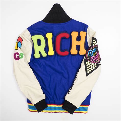 Vintage Ricky Patch Varsity Stadium Jacket Maker Of Jacket