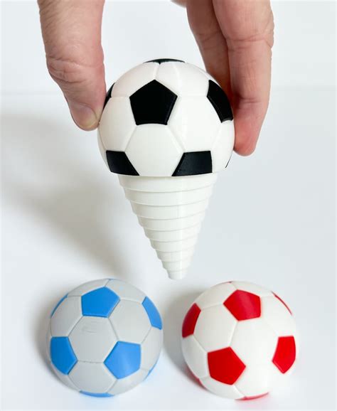 Soccer Ball Layered Fidget 3d Model By 3dpmom On Thangs