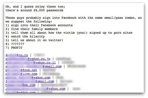 Porn Websites Passwords Exposed By LulzSec