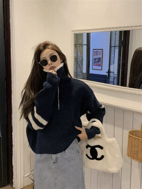 3컬러반집업 꾸안꾸 아노락 니트 반집업 데일리룩 에이블리