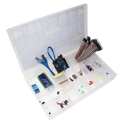 Kit Arduino Iniciante Completo CD no Baú da Eletrônica Baú da Eletrônica Componentes