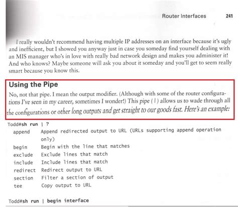 Using The Pipe Cisco Style Rtrees