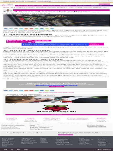 the 3 types of computer software pdf operating system application