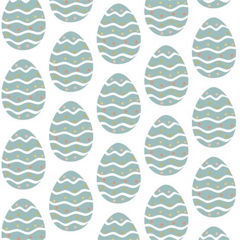 Premium Vector Easter Cute Fun Geometric Pattern With Easter Eggs