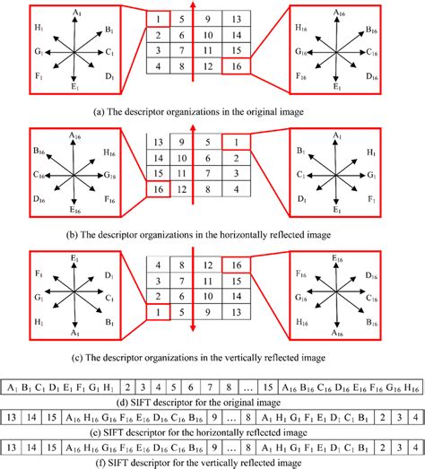 Illustration Of The Descriptor Organization Of Sift With And Without Download Scientific