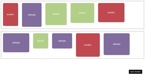Drag Between Grids Forked Codesandbox