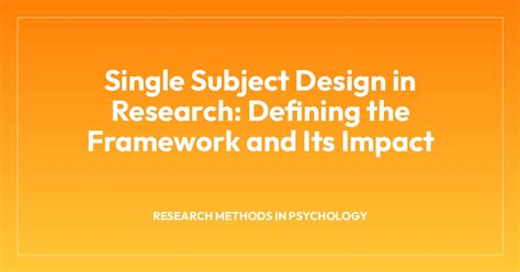 Research Methods In Psychology • Psychology Town