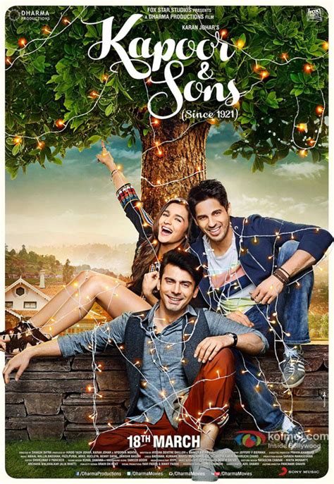 Kapoor And Sons Movie Posters Koimoi