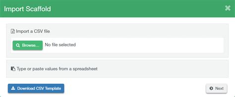 Batch Importing From Csv Smart Scaffolder