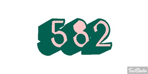 582 Number Animated  Logo Designs