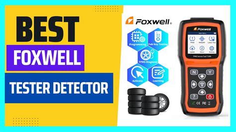 foxwell t1000 tpms tool foxwell auto tester detector youtube