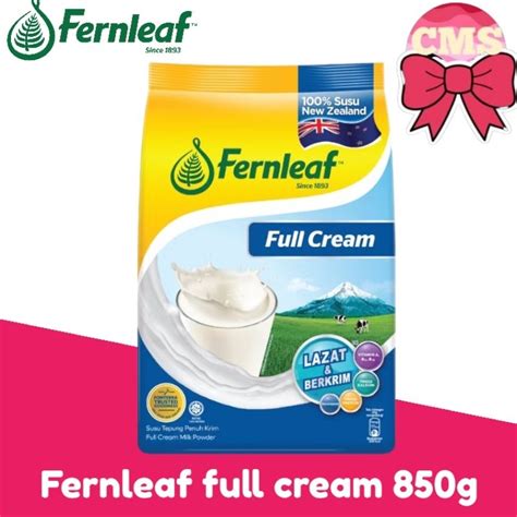 Fernleaf Full Cream 850g Shopee Singapore