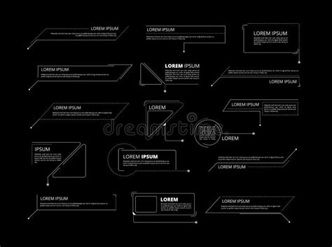 Callouts Text Title Call Out Labels Technology Callout Marketing Boxes Lower Third Bars