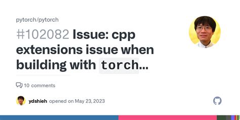 issue cpp extensions issue when building with `torch nightly` on cuda