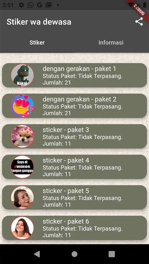 stiker wa dewasa APK untuk Unduhan Android