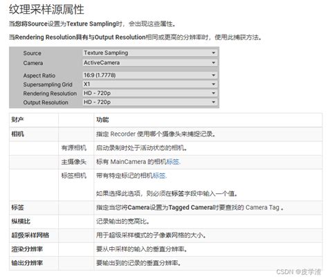 Unity Recorder的使用讲解 Csdn博客