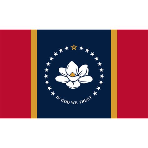 Mississippi State Flag Embracing The Magnolia States Rich Legacy 3x