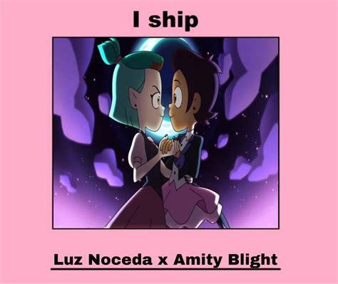 I Ship Luz Noceda X Amity Blight By Geononnyjenny On Deviantart
