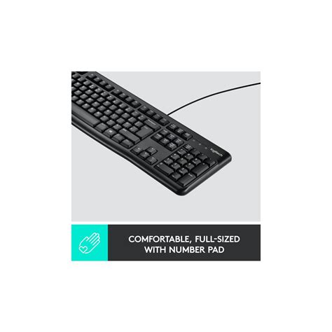 Logitech K120 Corded Keyboard Us Futurespace
