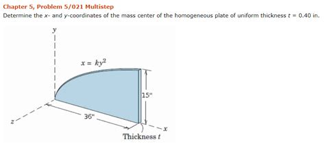 Solved Chapter 5 Problem 5 021 Multistep Determine The X